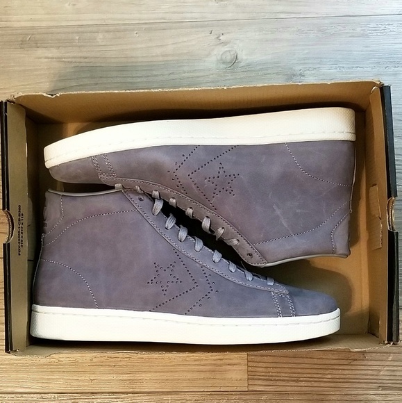 Converse | Shoes | Converse Unisex Pl 76 Mid Dolphin Suede Boots | Poshmark